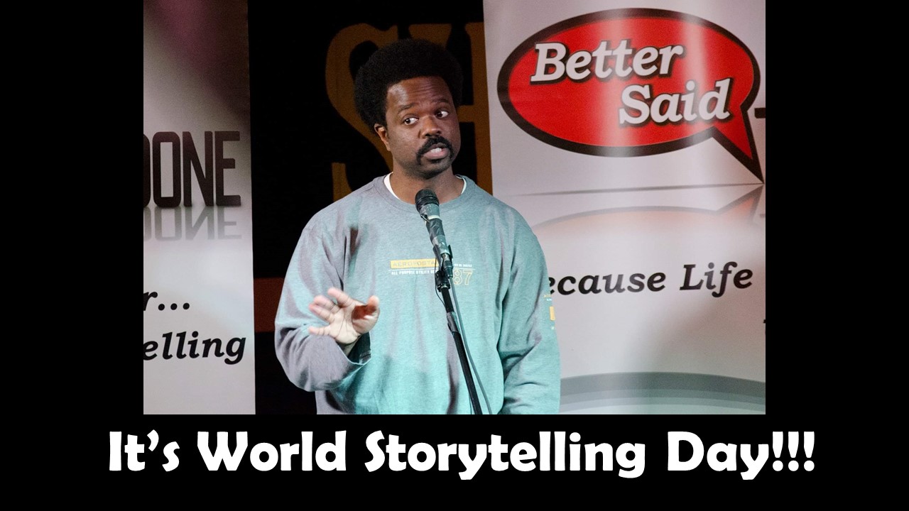 It’s World Storytelling Day!!! – Story Telling On Purpose