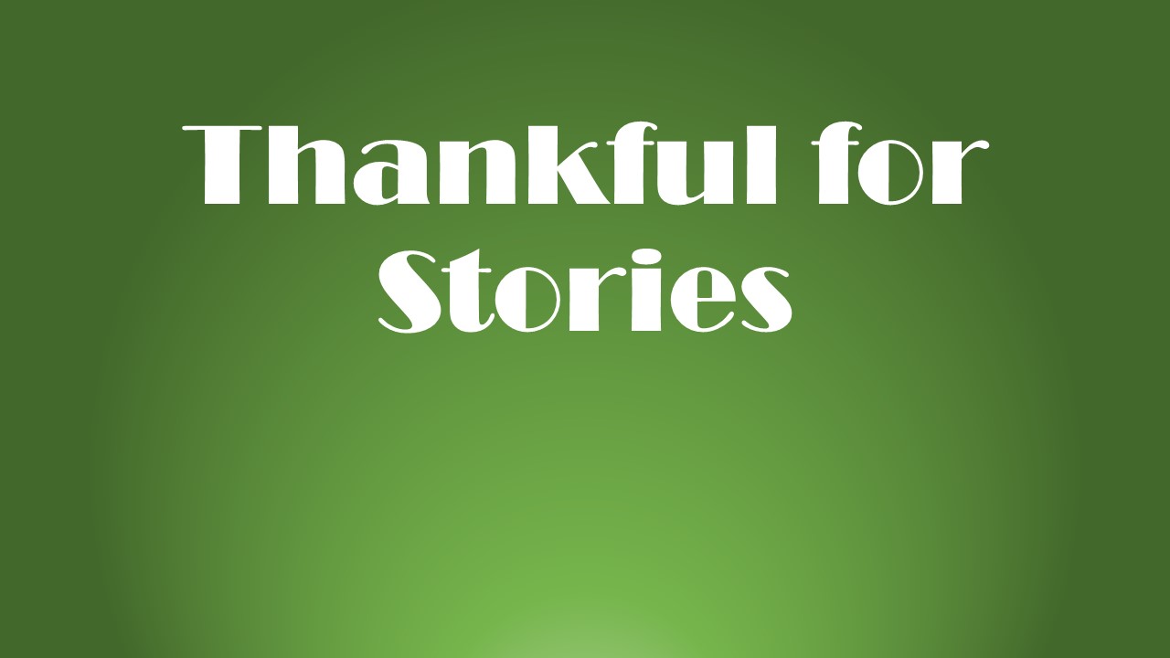 Storytelling Shows in Nov – Story Telling On Purpose